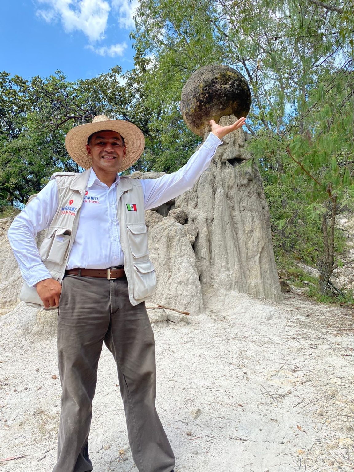Hicking to Piedras Bola Geologic Park - Panoramex Tours & Travel